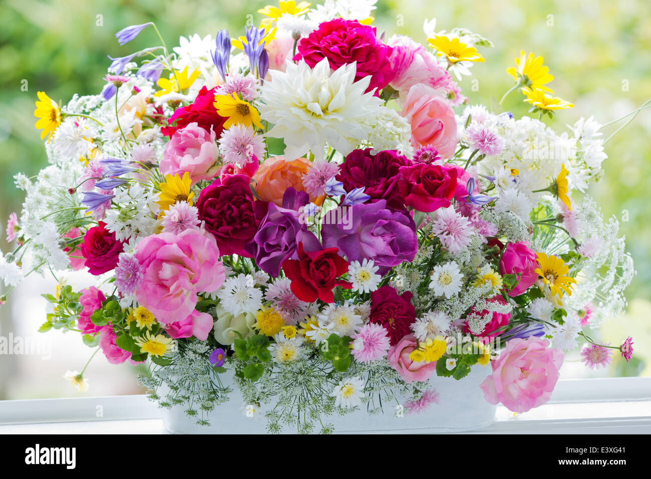 Pink current flower hi-res stock photography and images - Alamy