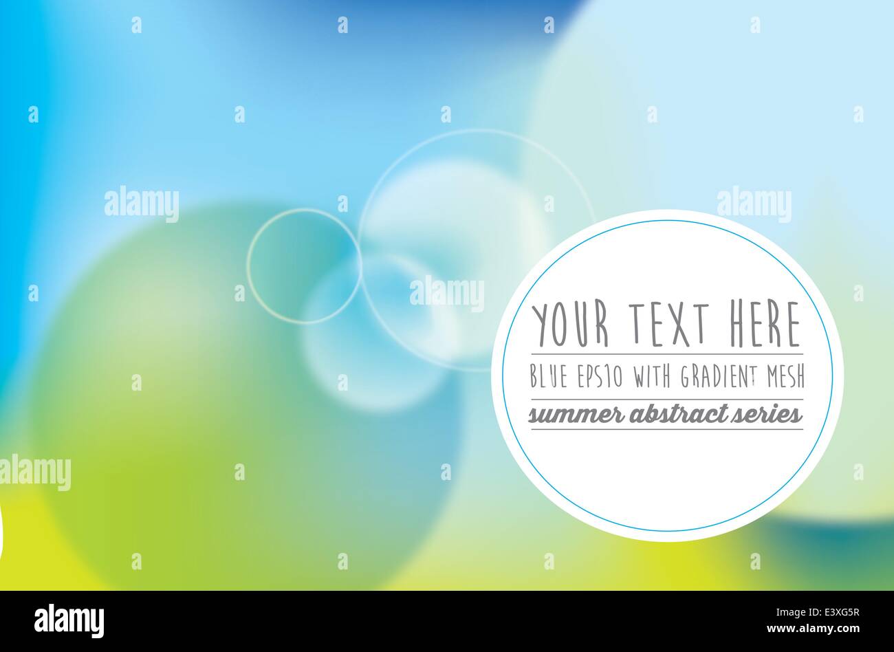 Bright blue skies Stock Vector Images - Alamy