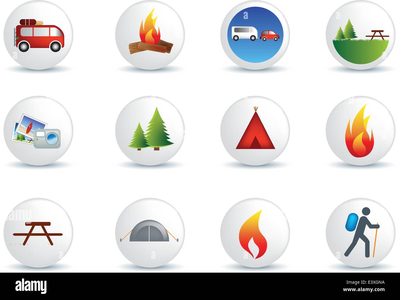 Colour fire Stock Vector Images - Alamy