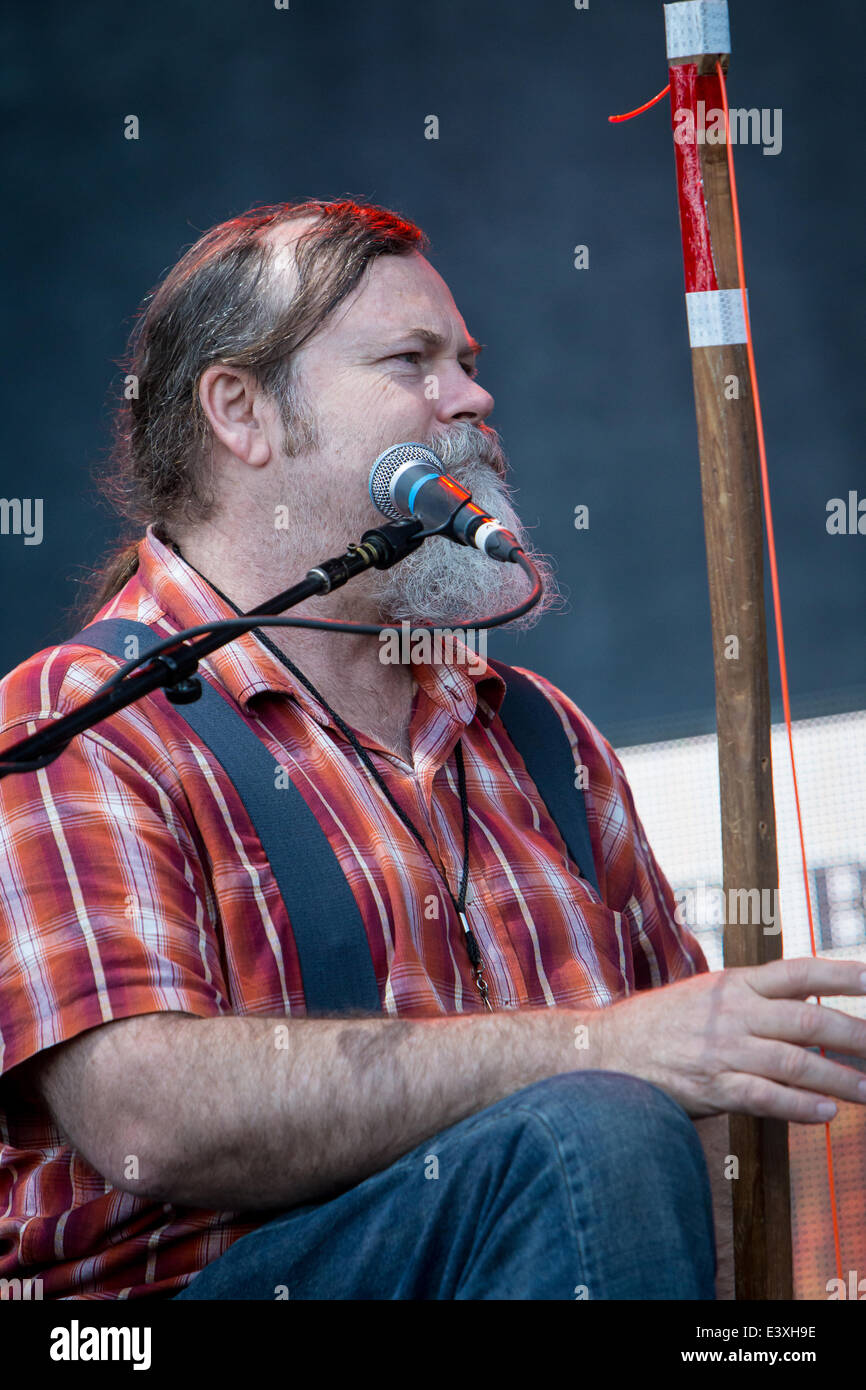 Milan, Italy. 30th June 2014. BEN MILLER BAND performs live at ...