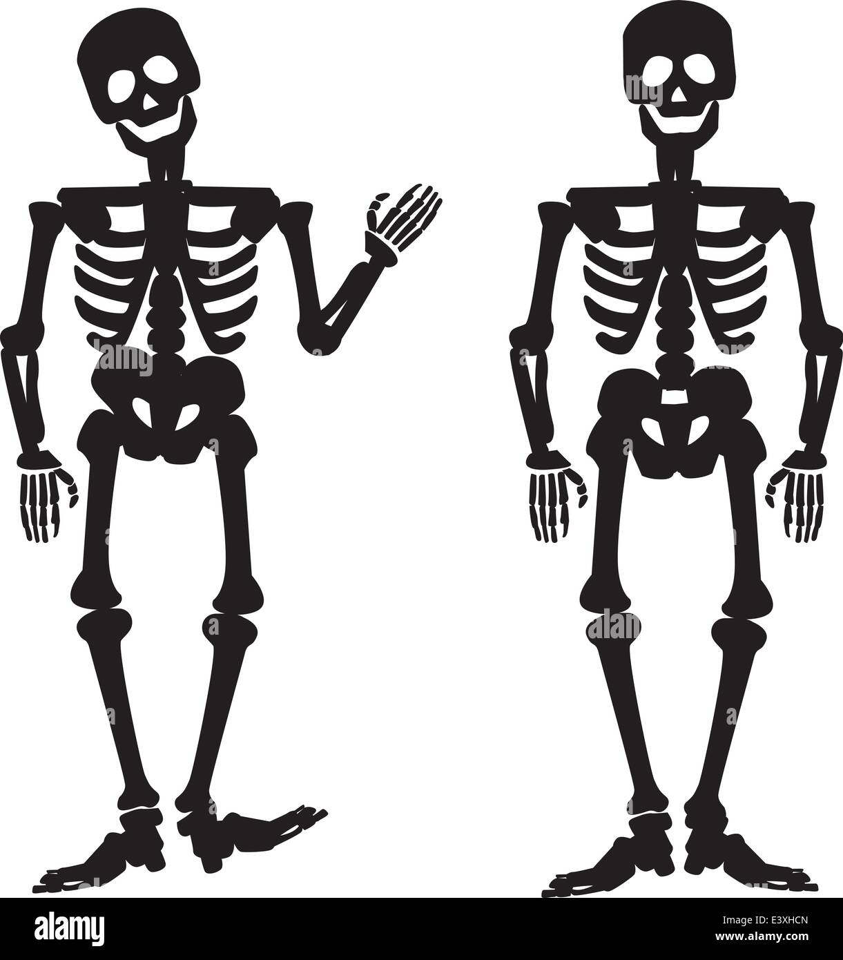 Simple Skeleton Clip Art