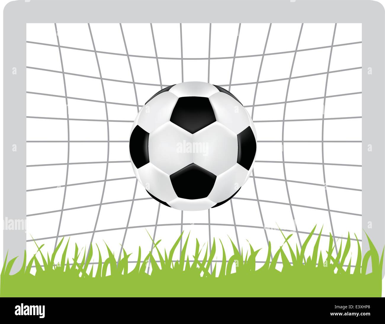 Football goalposts Stock Vector Images - Alamy