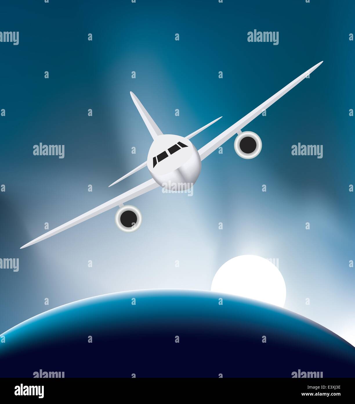 Soar high above Stock Vector Images - Alamy