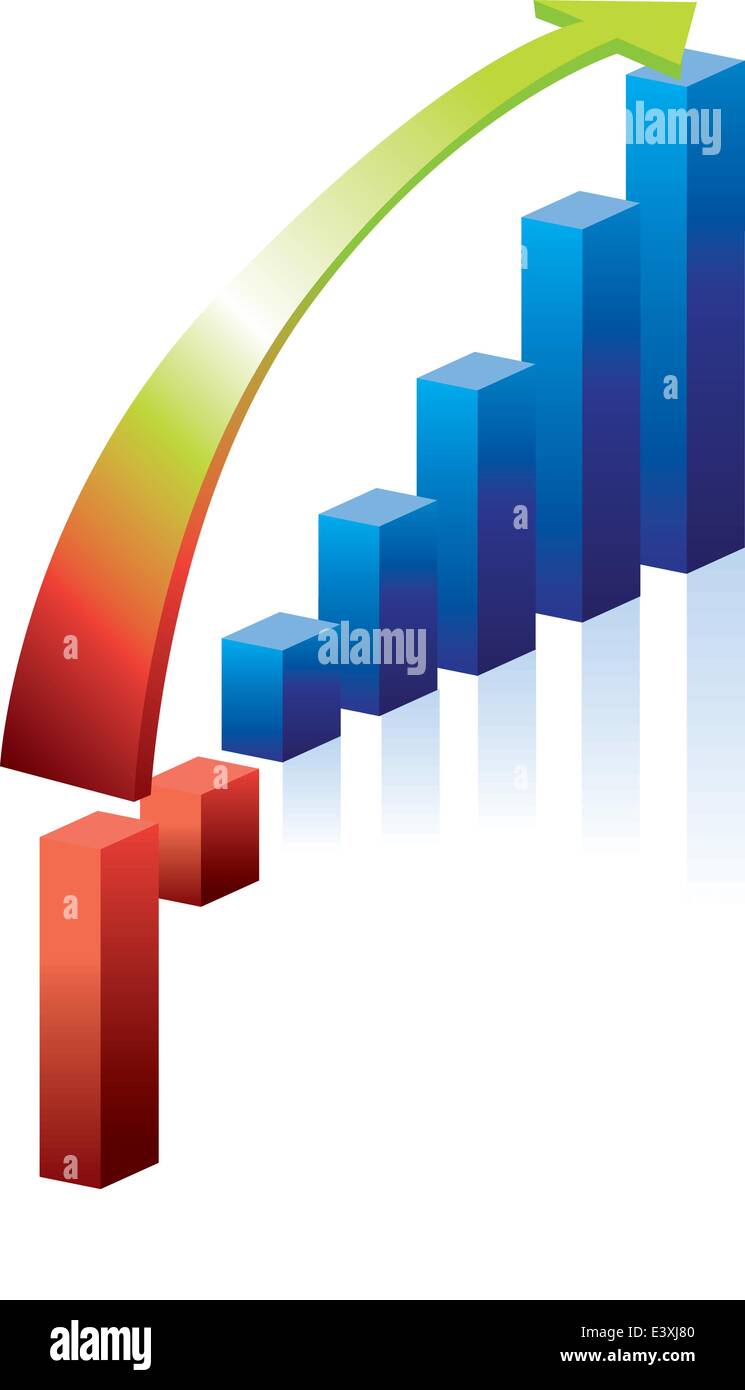 Graph rising pound hi-res stock photography and images - Alamy