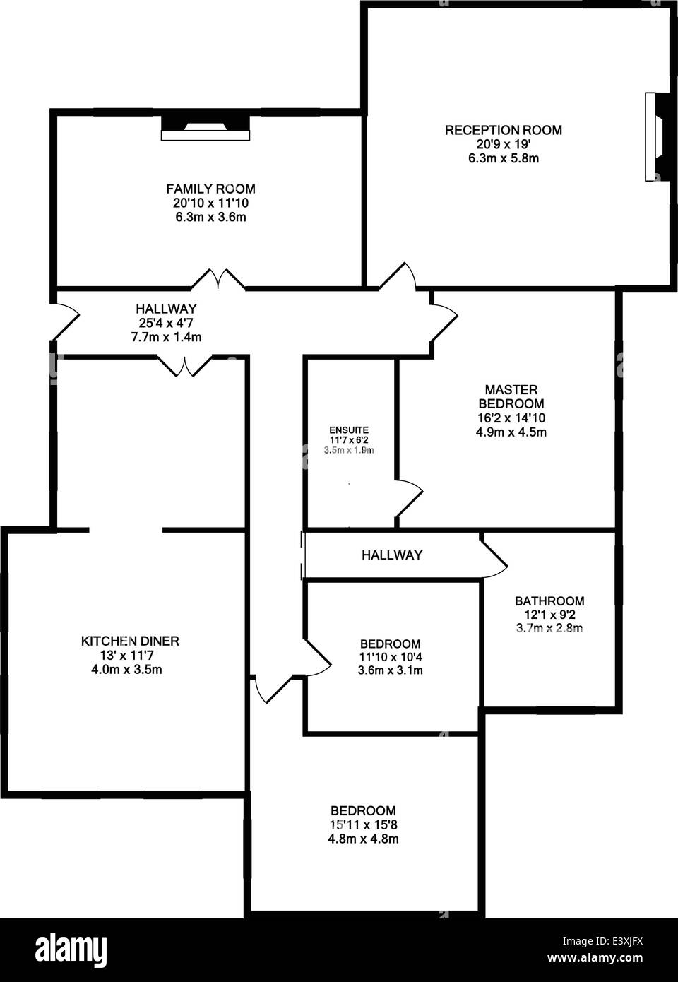 Inside House Outline