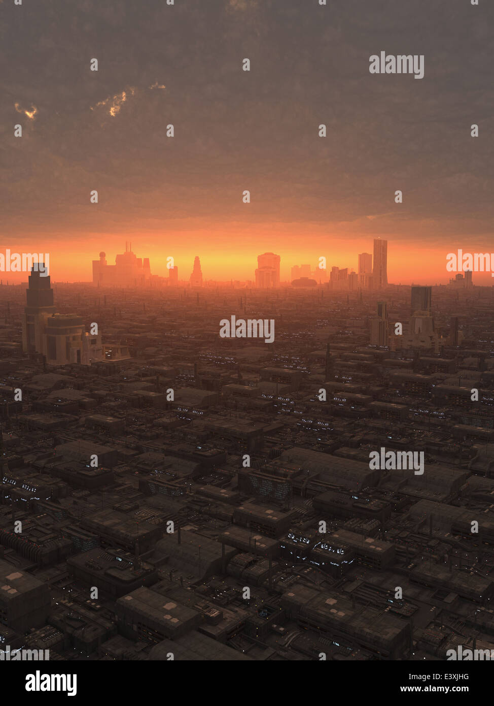 Towerblock sunset hi-res stock photography and images - Alamy