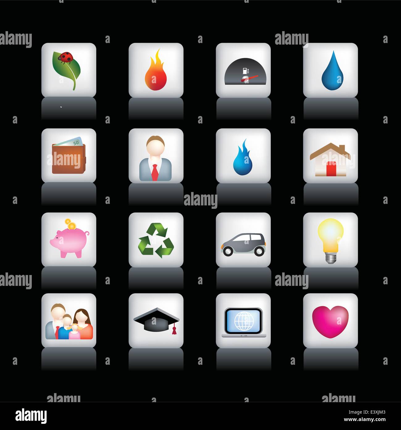 Save gas money Stock Vector Images - Alamy