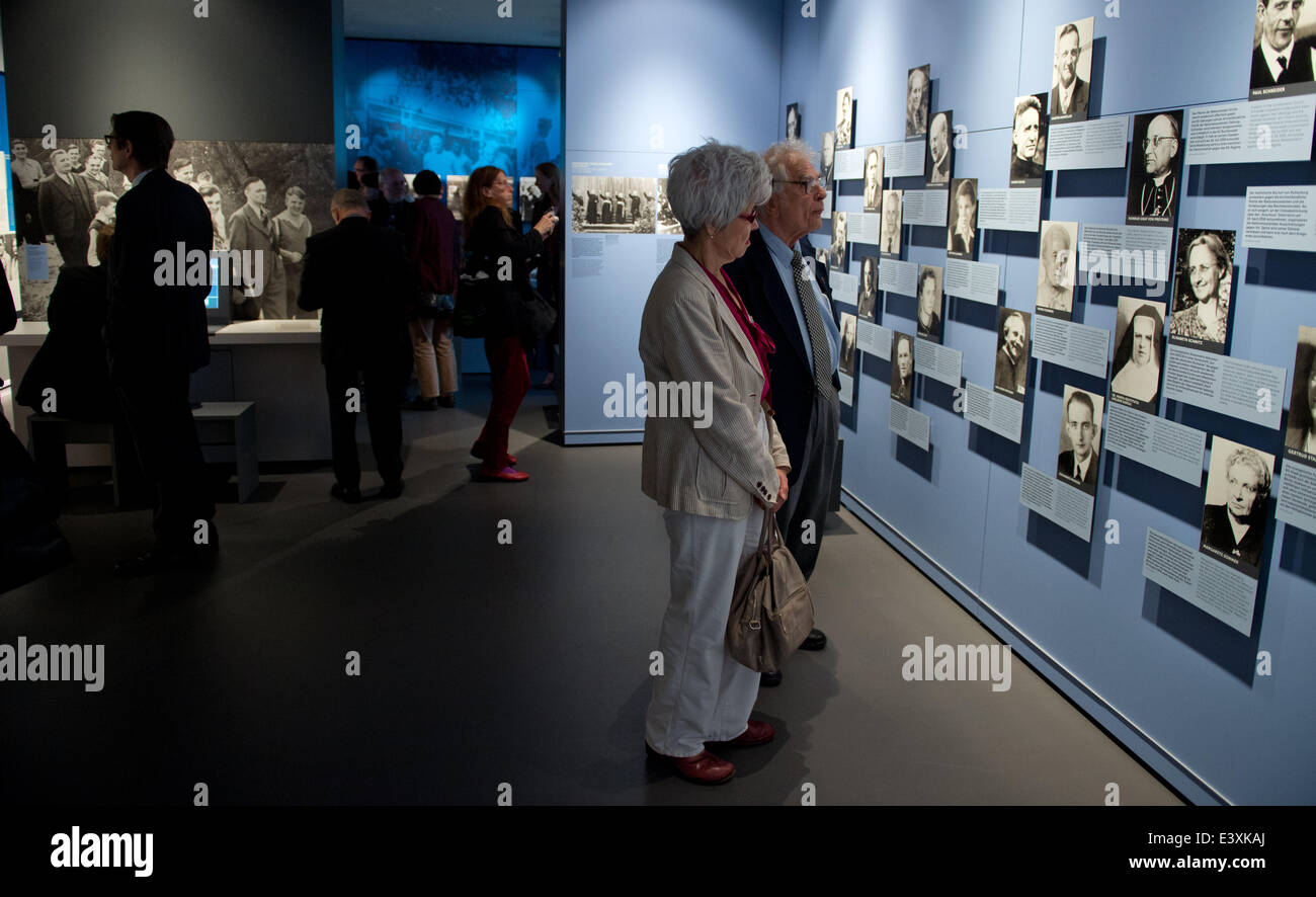 Berlin, Germany. 1st July, 2014. Visitors walk through the newly ...