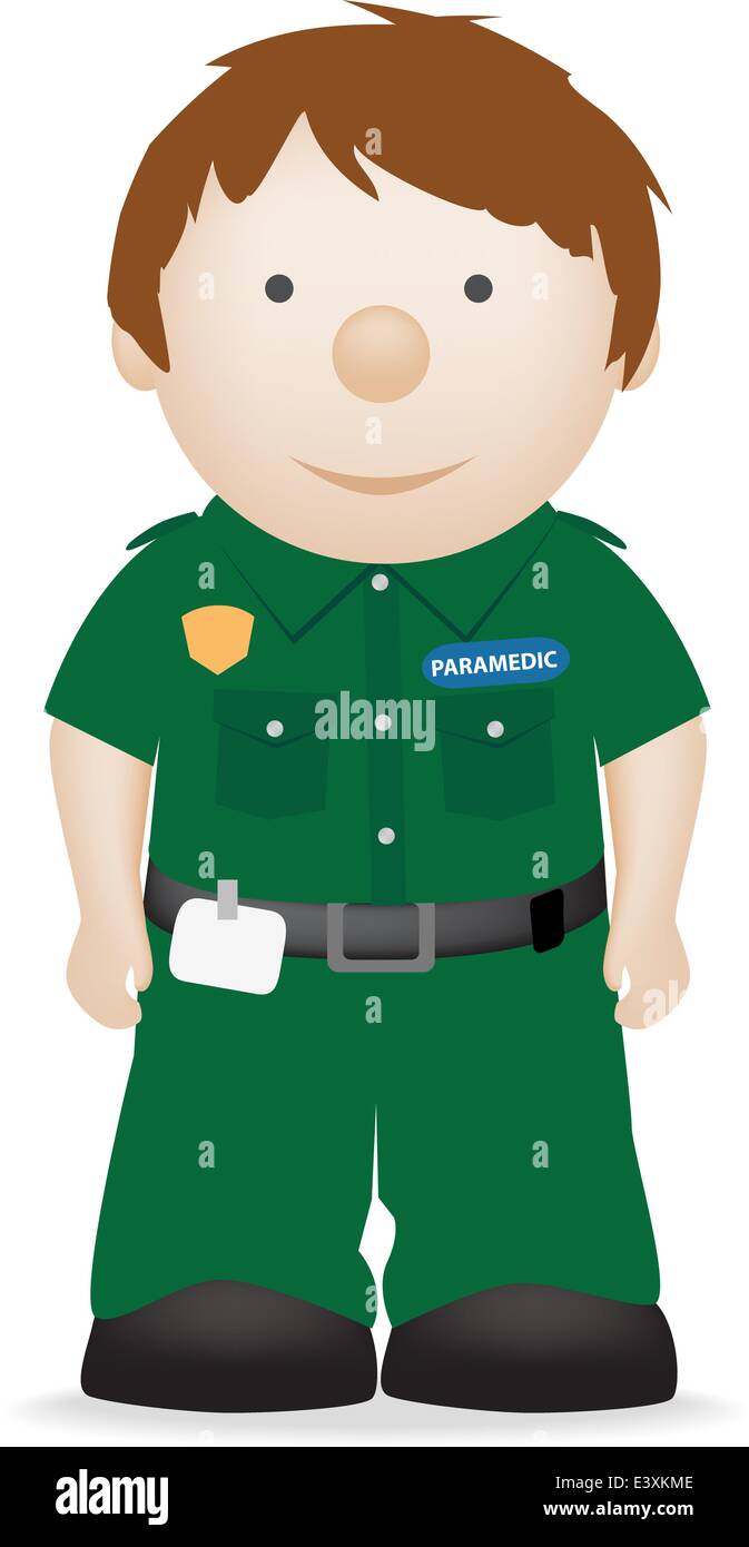 Paramedic ambulance uk Stock Vector Images - Alamy