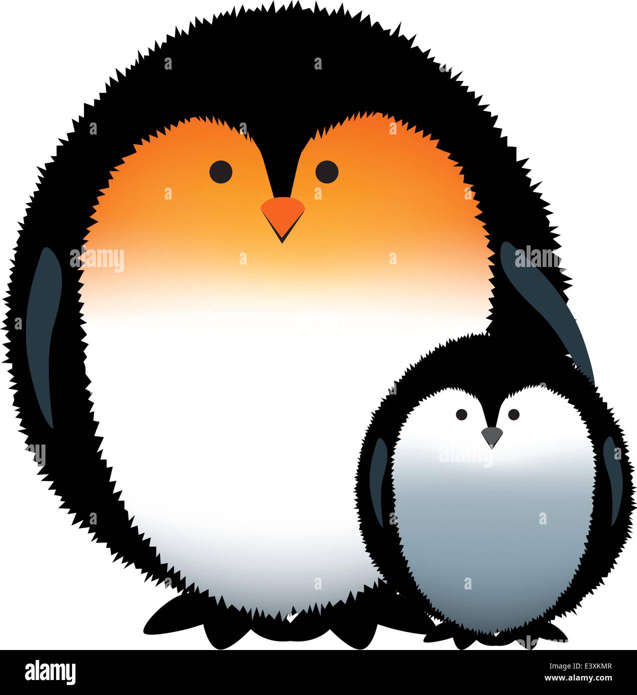 Penguin feet Stock Vector Images - Alamy