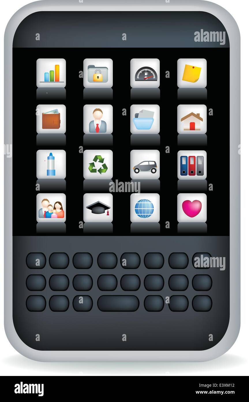 Phone generic Stock Vector Images - Alamy