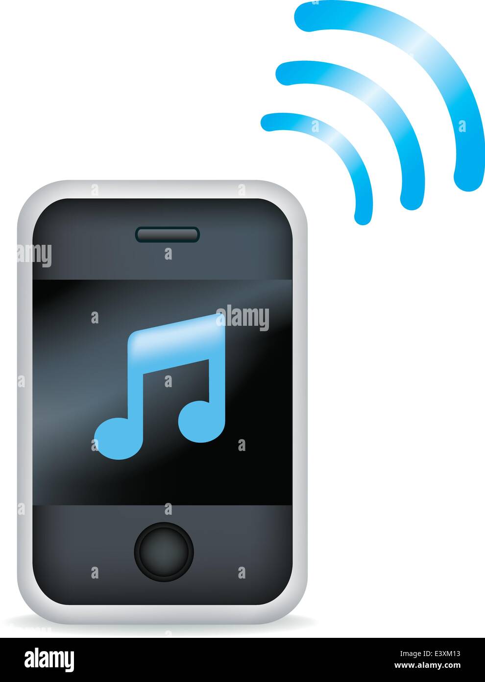 Youth mobile phone Stock Vector Images - Alamy