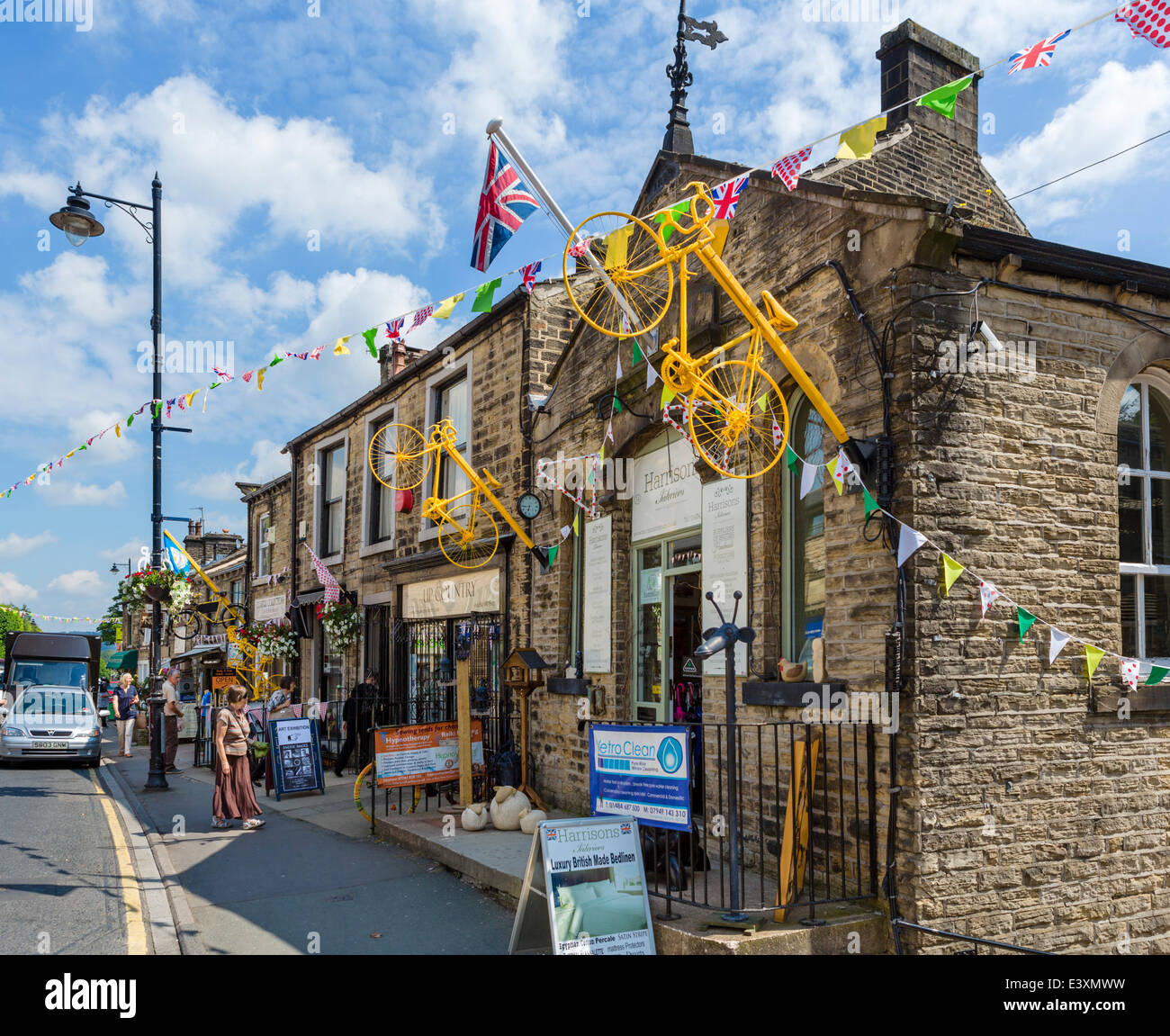 The West Yorkshire village of Holmfirth gets into the spirit of the ...