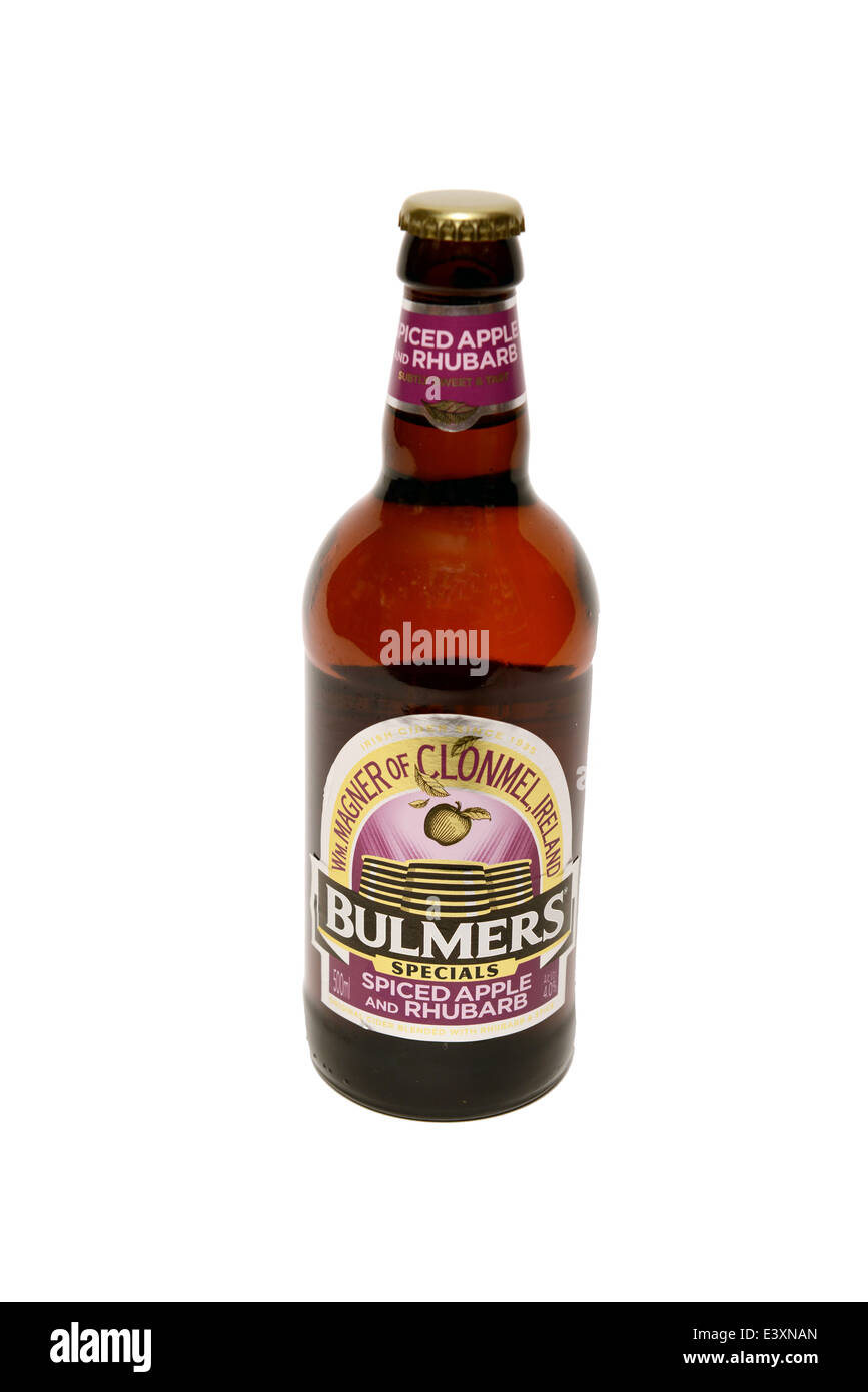 Bulmers Cider - spiced apple and rhubarb Stock Photo - Alamy