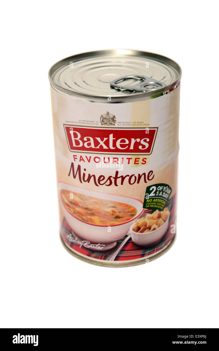Minestrone Soup Tin Can High Resolution Stock Photography and Images ...