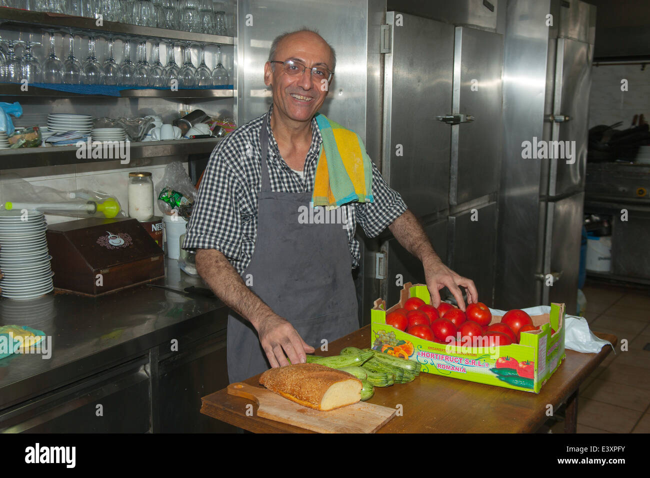 Griechenland, Rhodos-Stadt, Altstadt, Odos Pithagora 62, Taverne Kostas ...