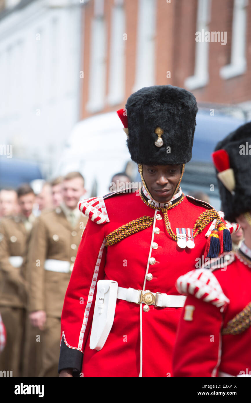 The rifles regiment british army hi-res stock photography and images ...