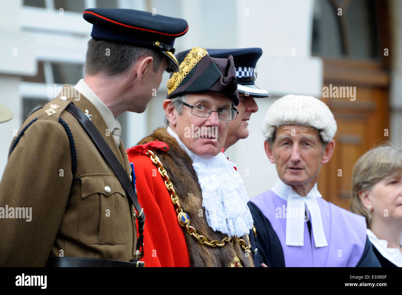 Maidstone, Kent, England. Civic Day Parade to honour the election of ...