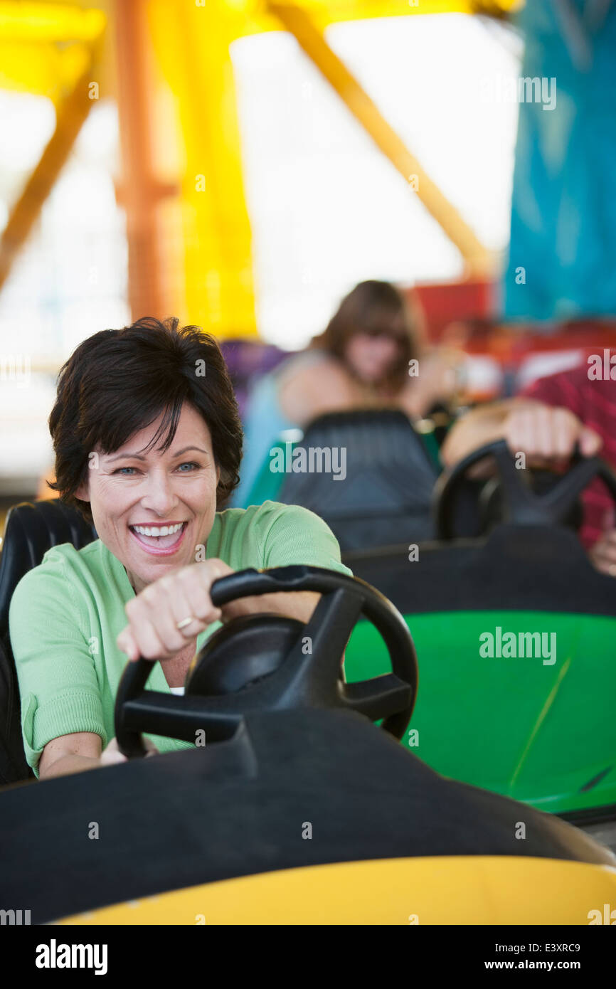 Driving bumper car hi-res stock photography and images - Alamy
