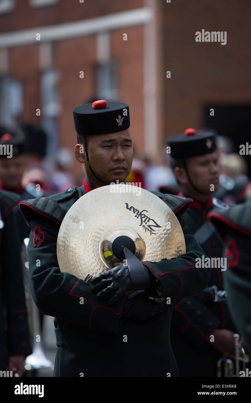 Army bandsmen hi-res stock photography and images - Alamy