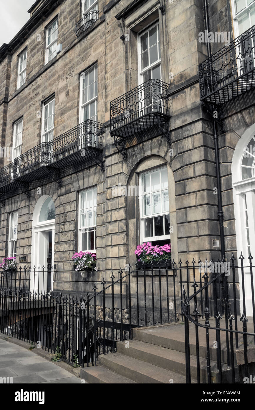 Georgian architecture of Edinburgh's New Town Stock Photo - Alamy