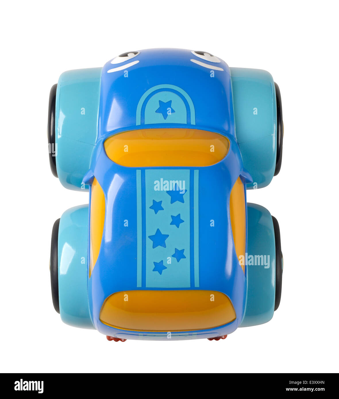 Toy car top view Cut Out Stock Images & Pictures - Alamy