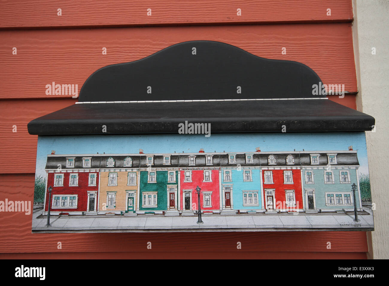 Jelly bean mail box st john hi-res stock photography and images - Alamy