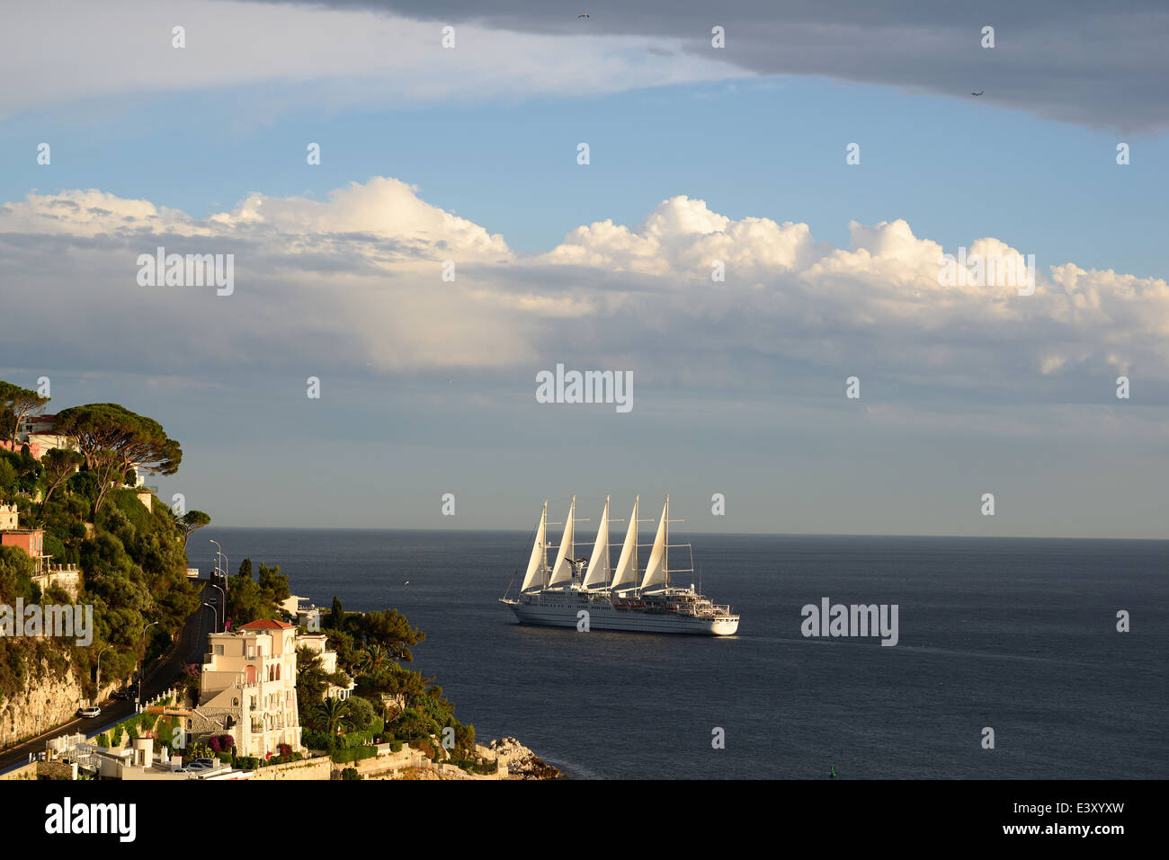 Club Med 2, world's longest (as of 2014) sailing ship with 194 meters ...