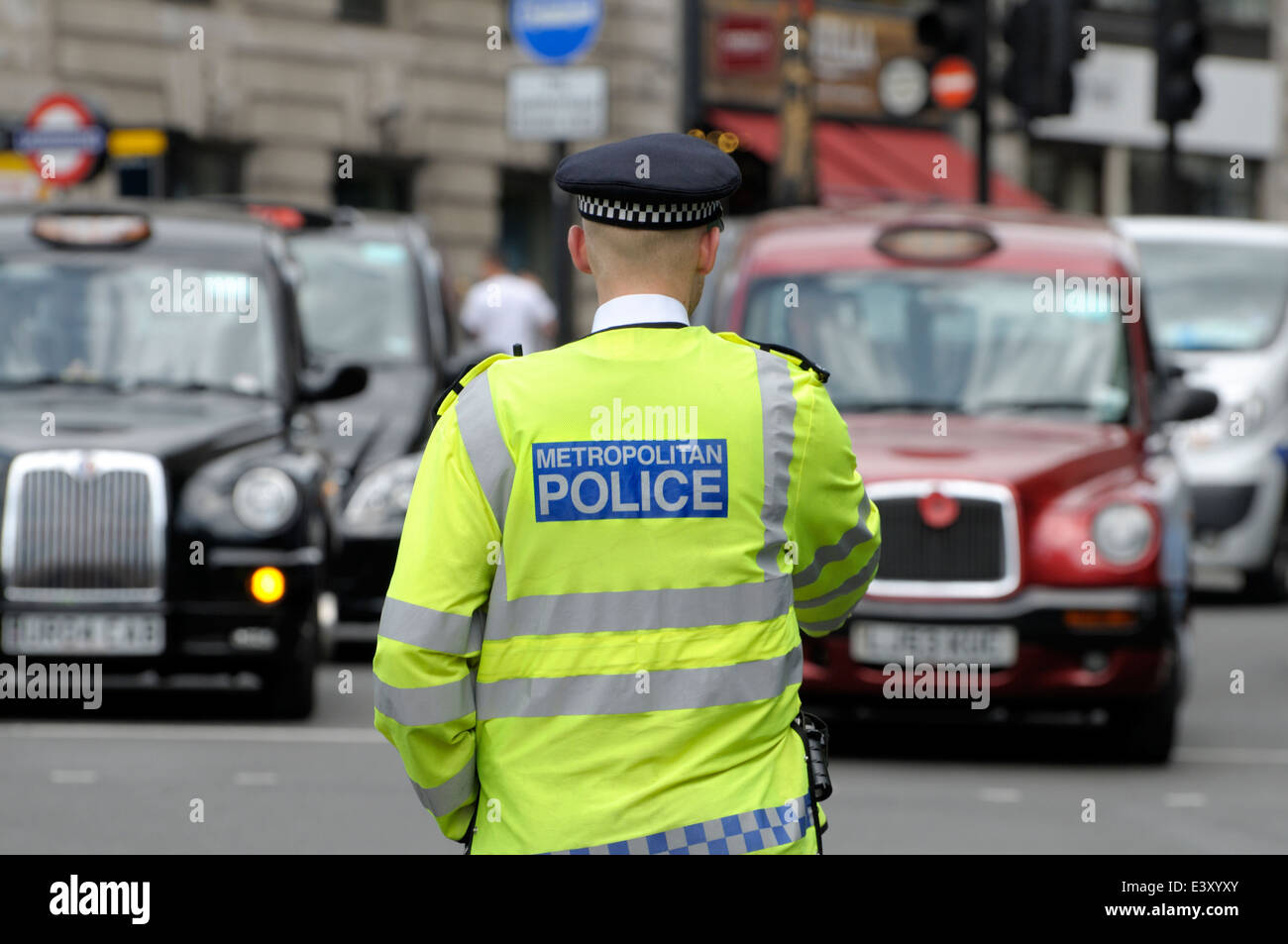London, England, UK. Metrolpolitain police officers on duty during a ...