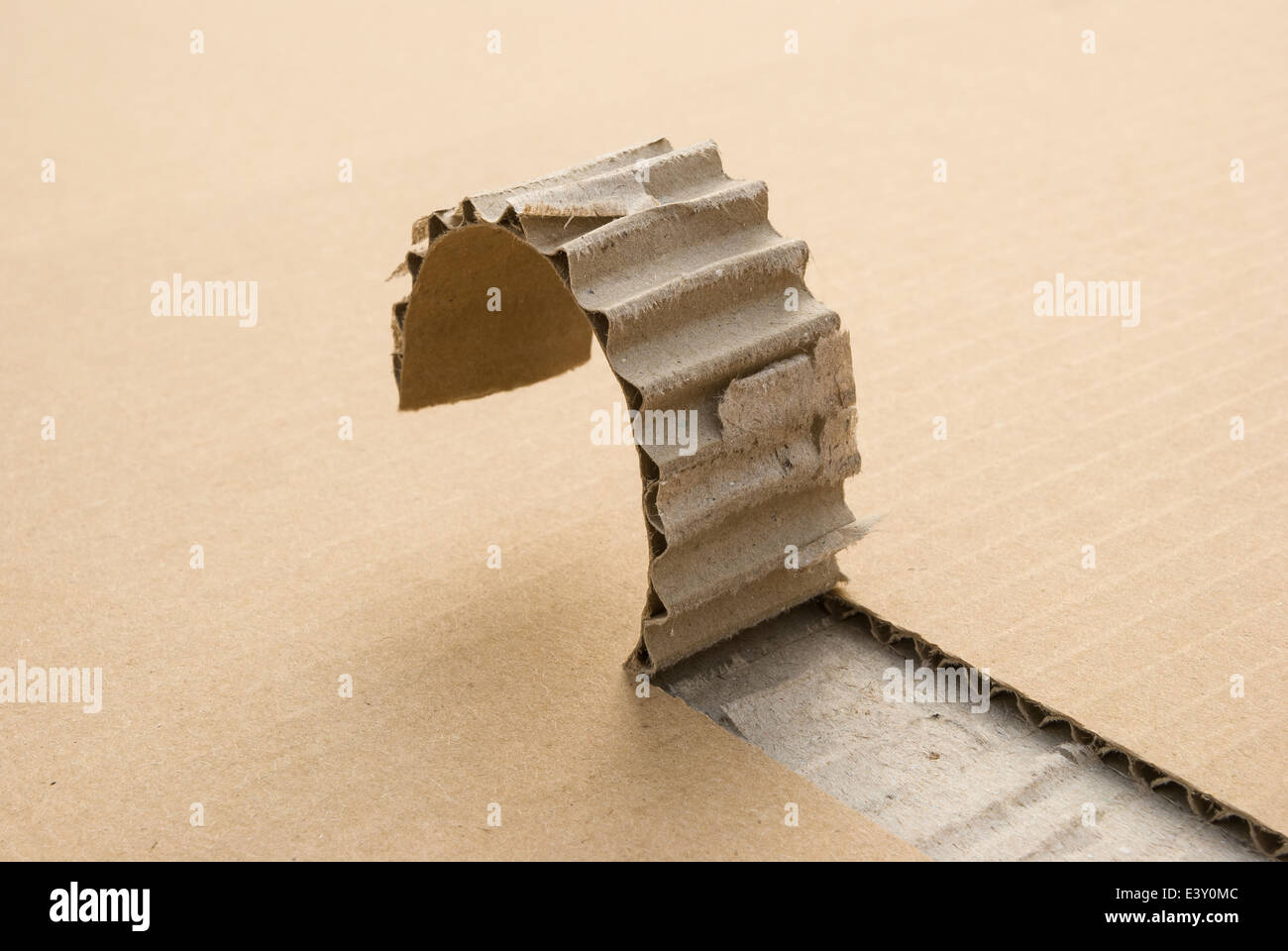cardboard with a cut off section Stock Photo - Alamy