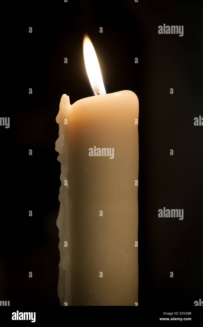 Lighted candle hi-res stock photography and images - Alamy
