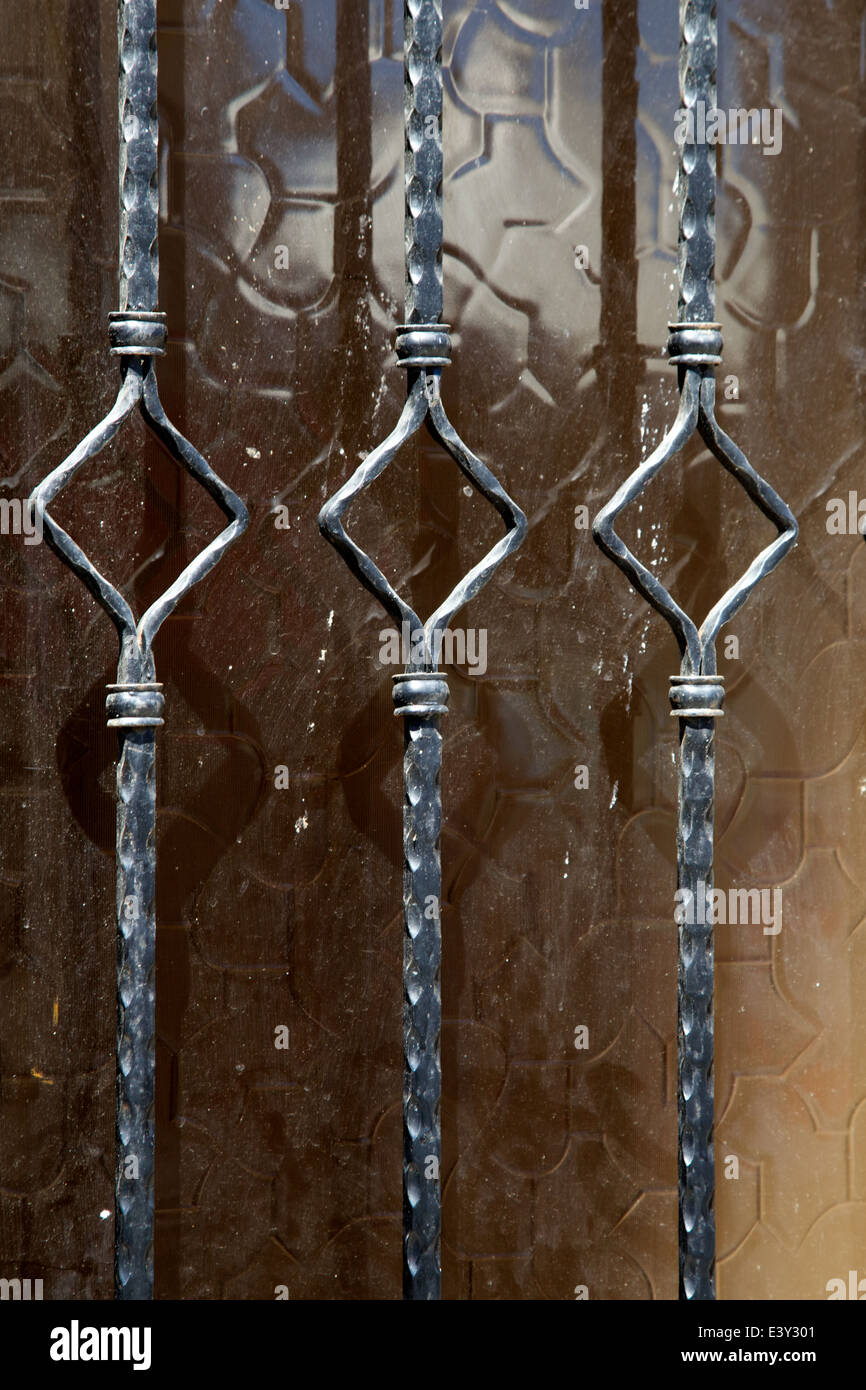 Metal Gate and Door Decoration at Heybeliada Istanbul Turkey Stock ...