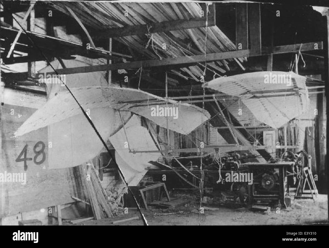 The Ryan aircraft from the early 1900s, associated with aviation ...
