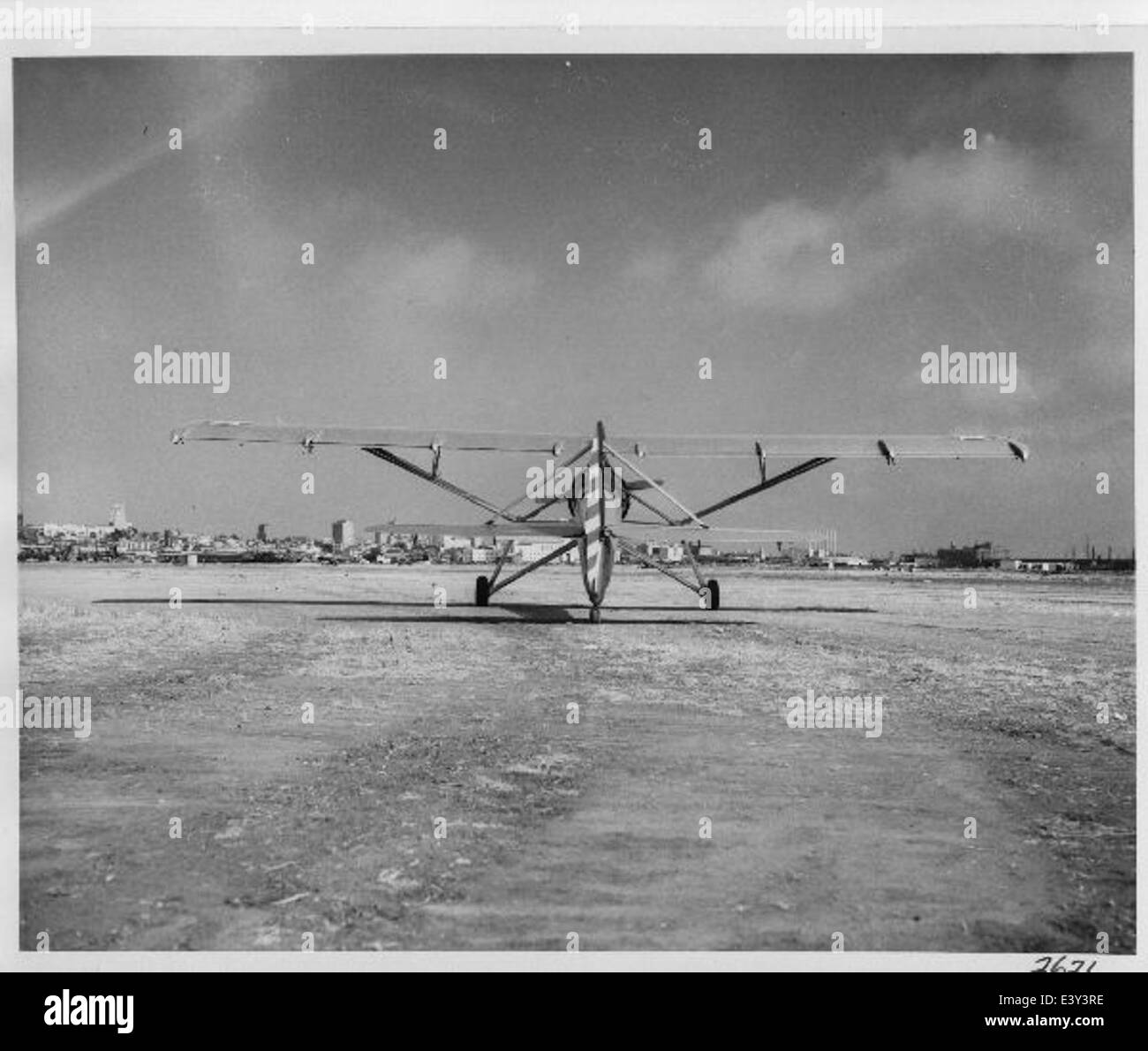 This photograph captures Charles Lindbergh during the years 1940-41 ...