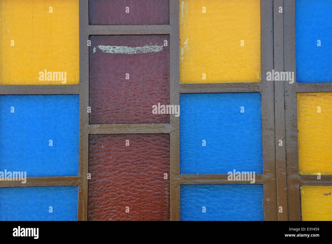 Abstract stained glass window design hi-res stock photography and ...