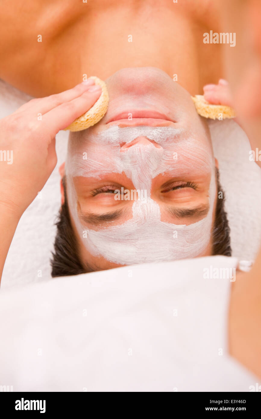 Sponge make up face hi-res stock photography and images - Alamy