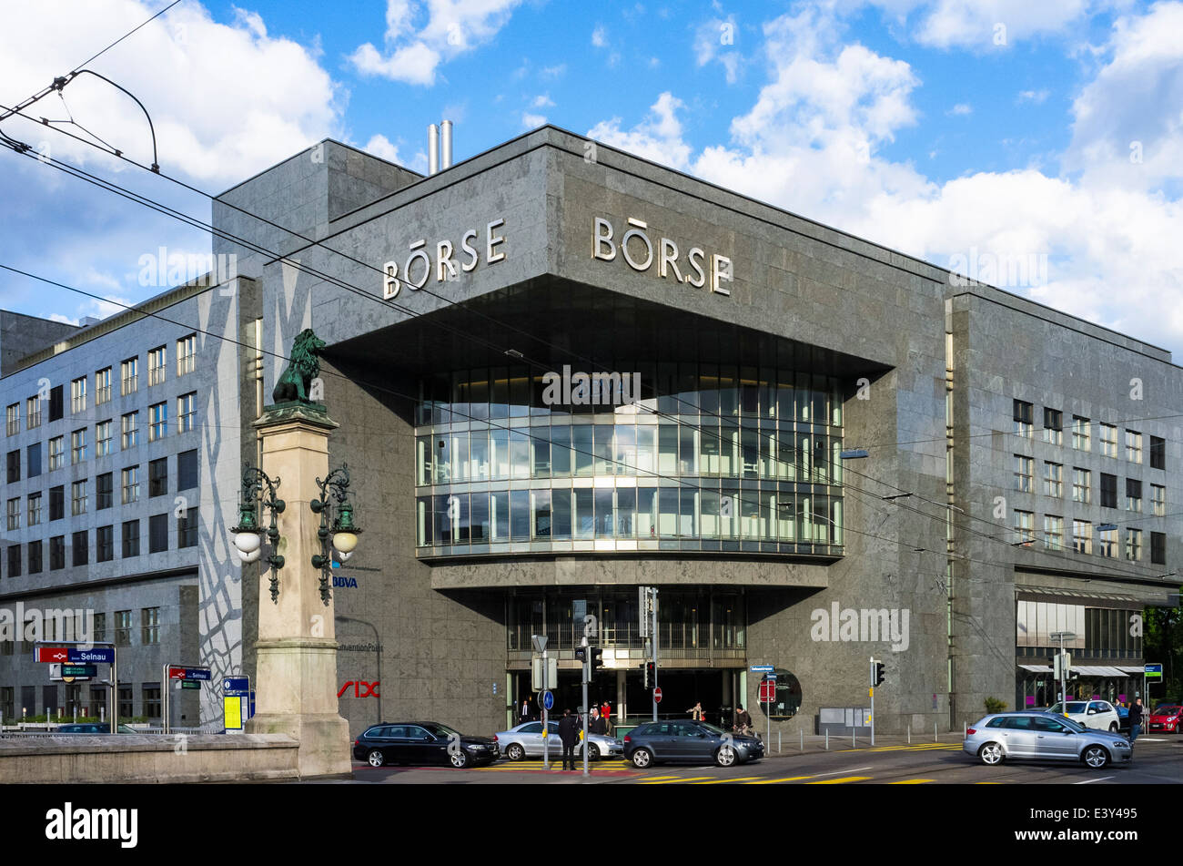 Stock Exchange building Zürich Switzerland Stock Photo - Alamy
