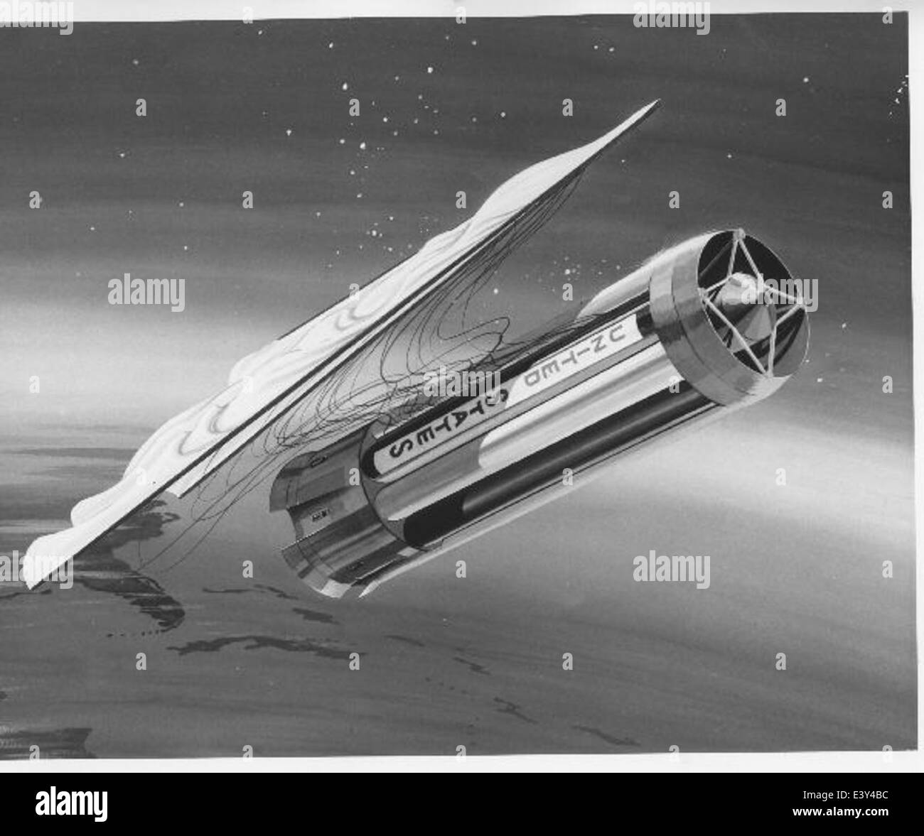 This photograph captures the Ryan aircraft used for the Apollo program ...