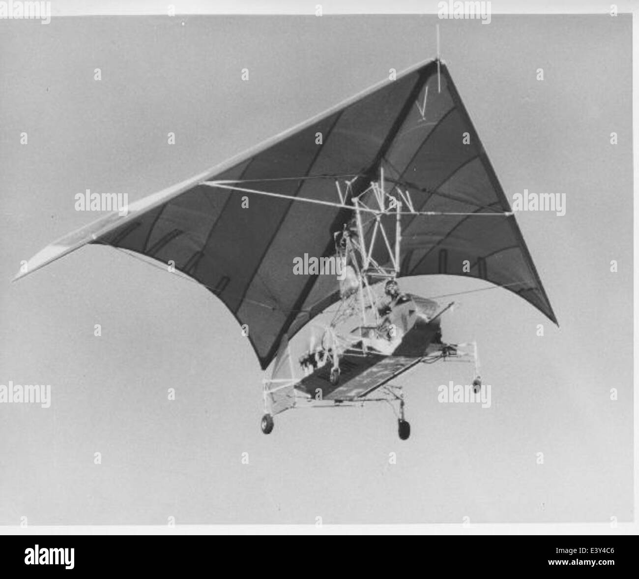 A photograph of the Lindbergh Rogallo Wing aircraft, designed by ...
