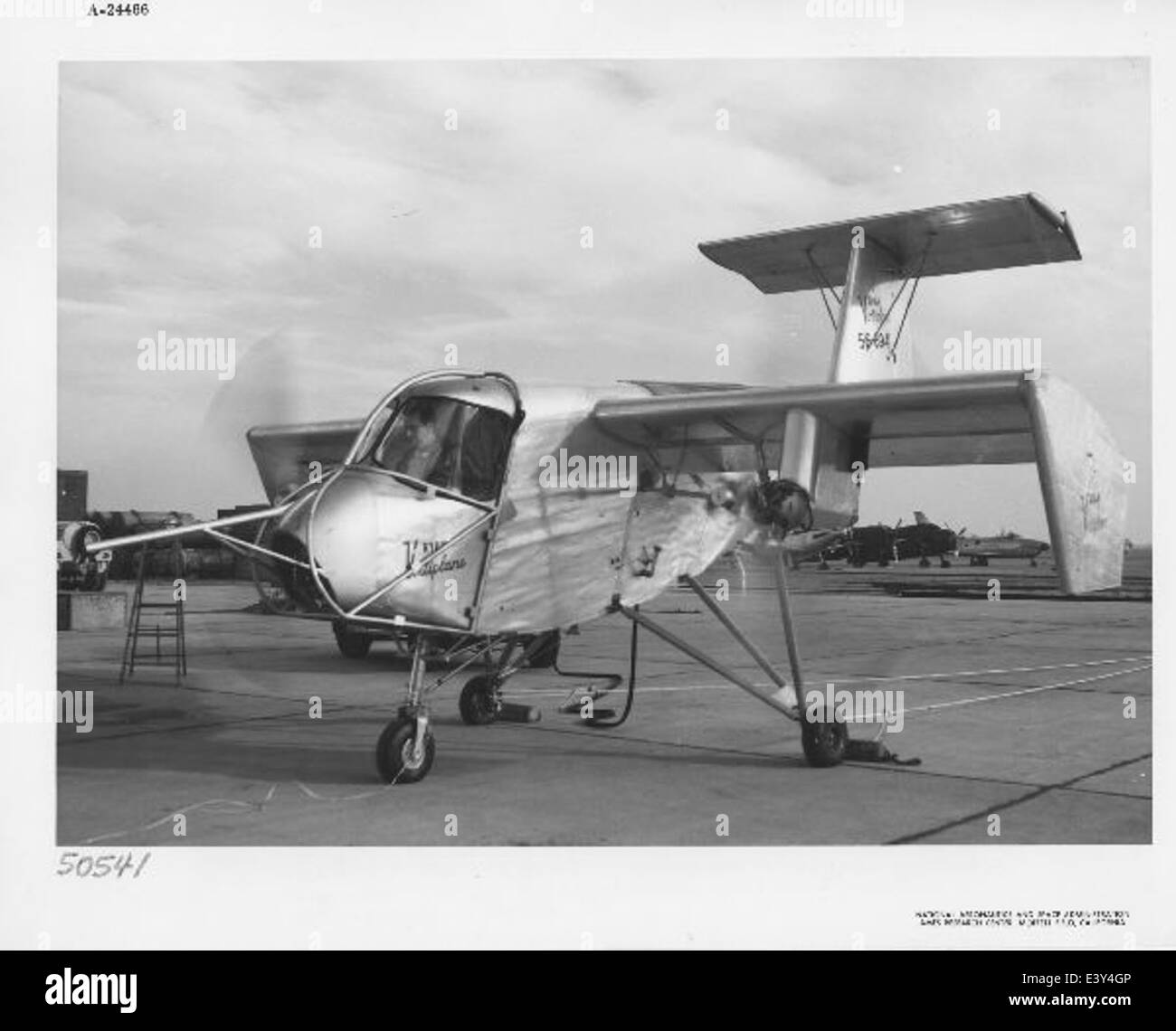 A photograph of the Ryan aircraft model 02066, preserved at the San ...