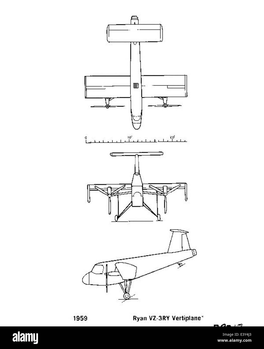 Photograph of a Ryan aircraft from the Lindbergh collection, displaying ...