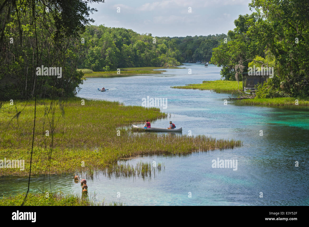 Rainbow Springs State Park is the source of the Rainbow River in North ...