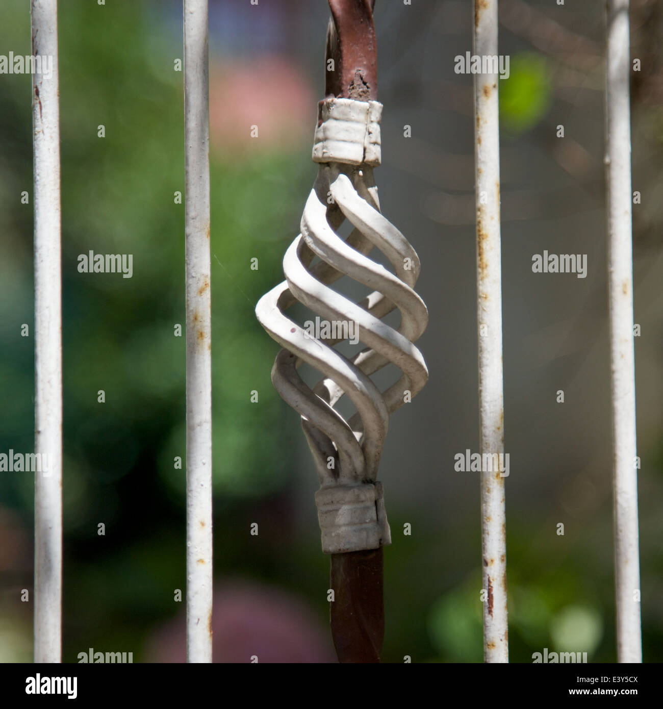 Metal Gate and Door Decoration at Heybeliada Istanbul Turkey Stock ...