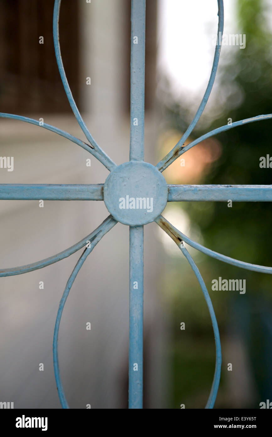 Metal Gate and Door Decoration at Heybeliada Istanbul Turkey Stock ...