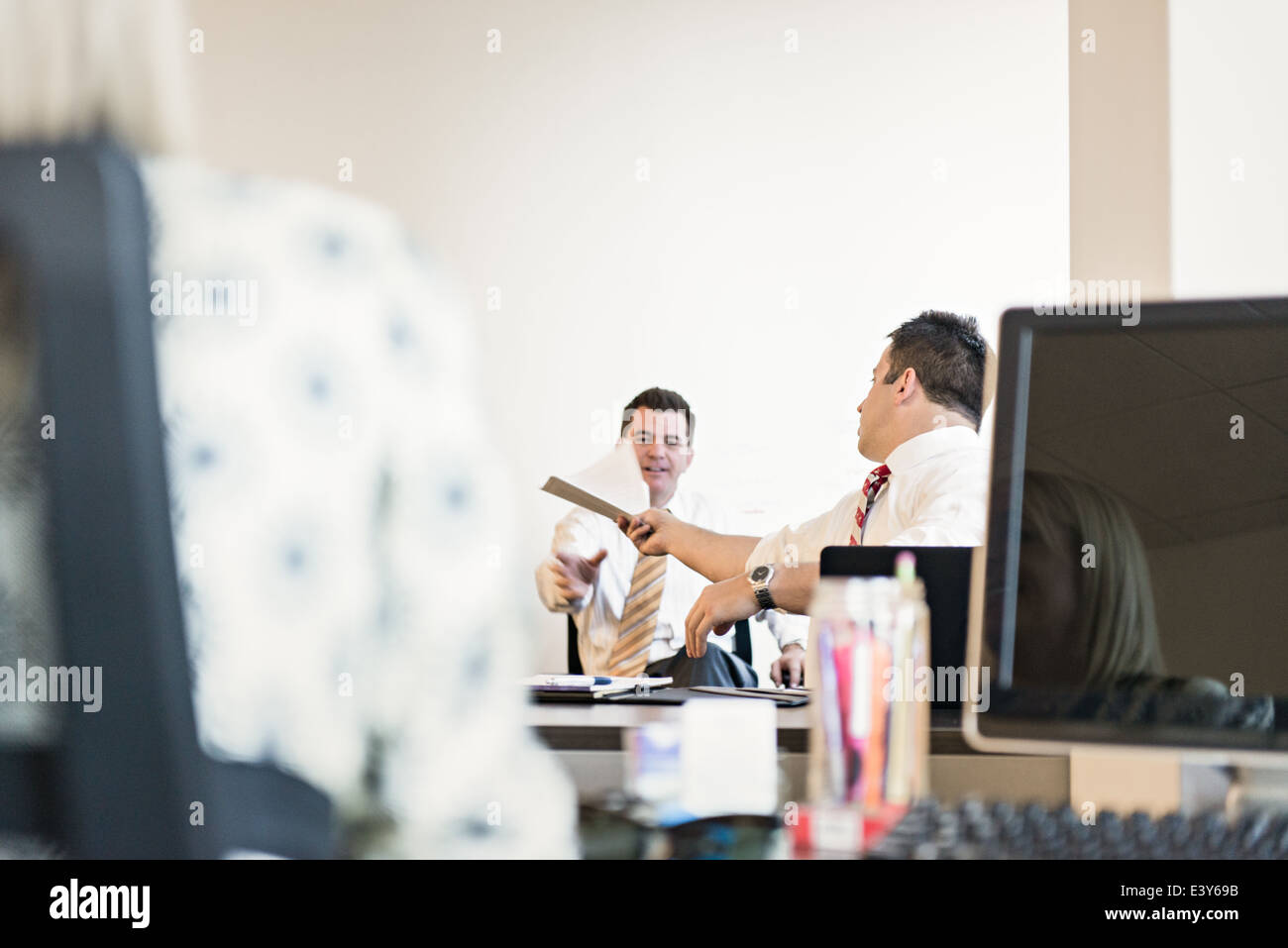 Older busy business man hi-res stock photography and images - Alamy