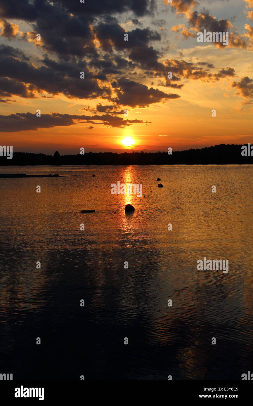 Black lake quebec hi-res stock photography and images - Alamy