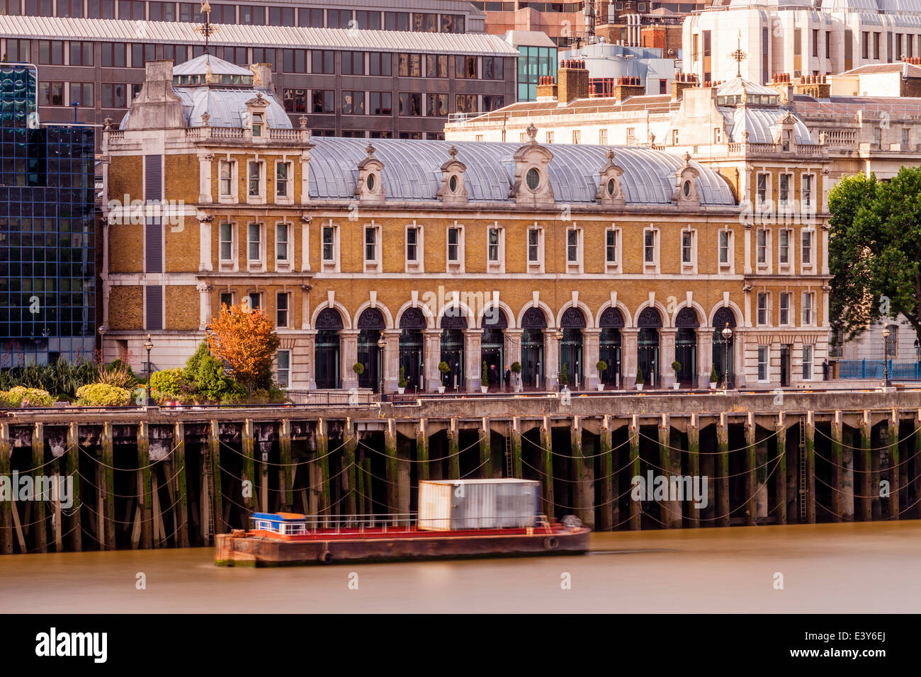 Old Billingsgate Market, London, England Stock Photo, Royalty Free ...