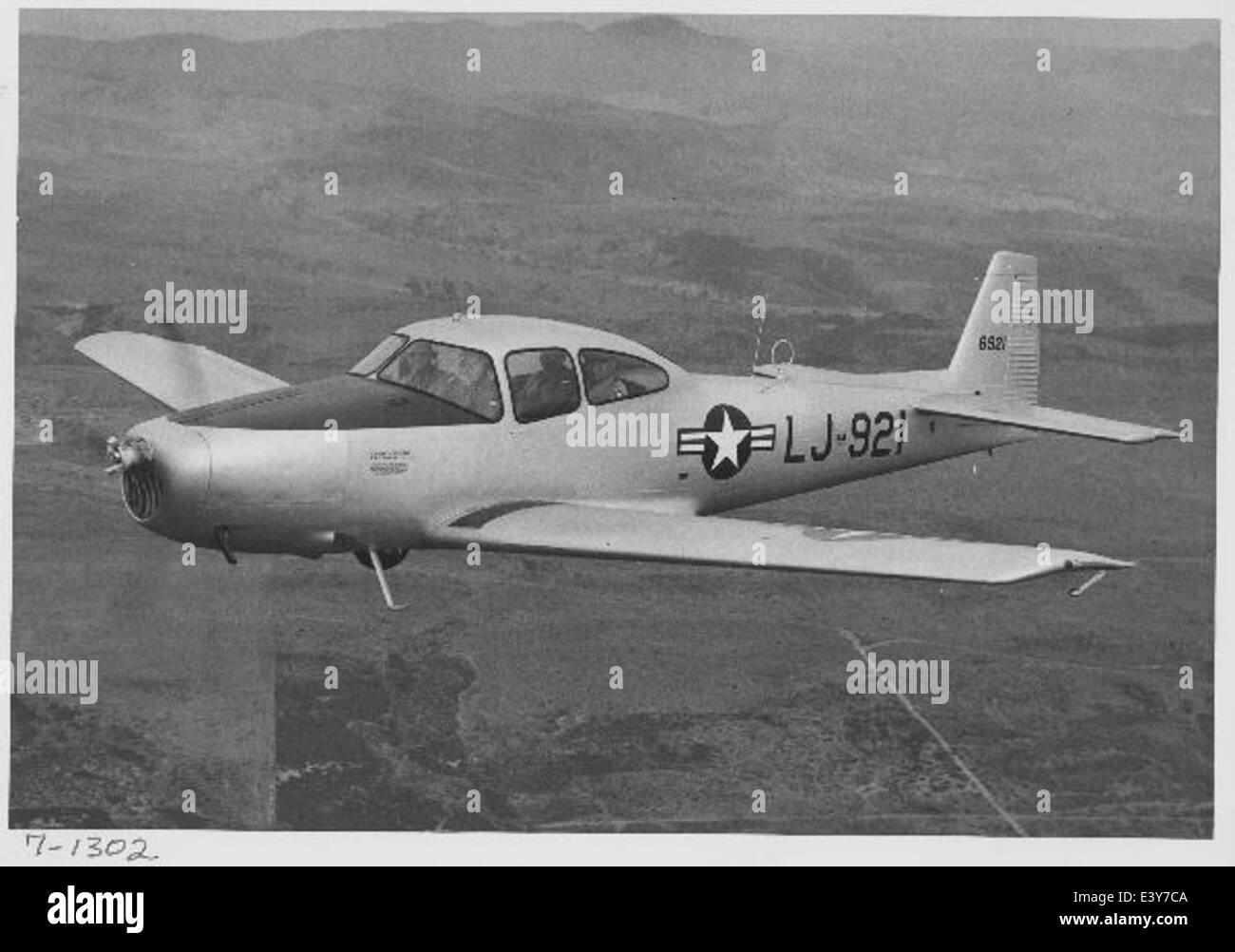 A photograph of a Ryan aircraft from the Lindbergh collection ...