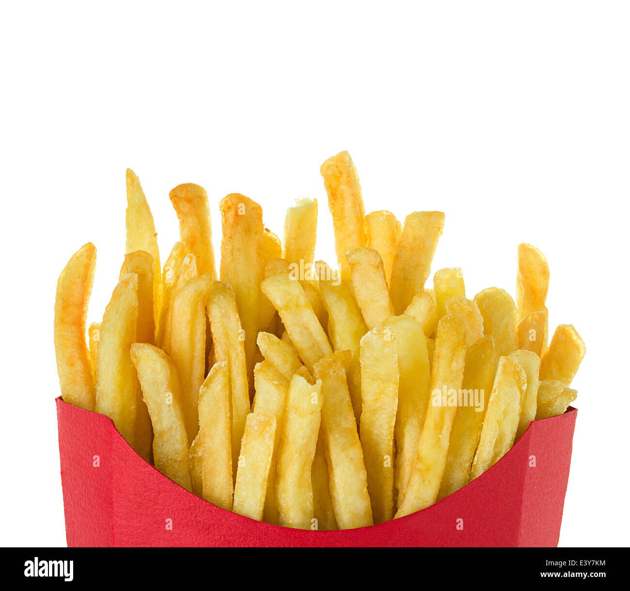 French fries isolated on white background Stock Photo - Alamy