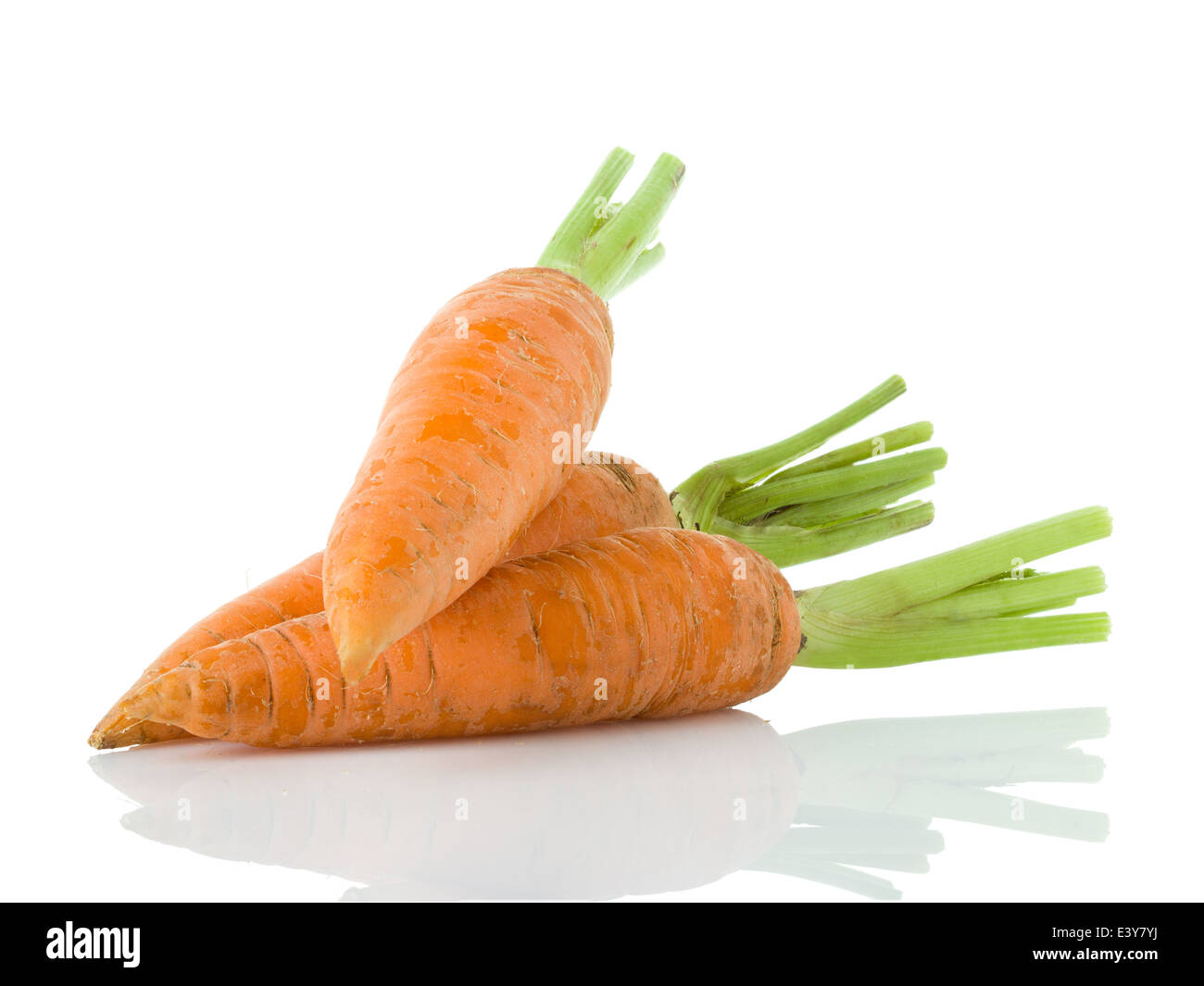 carrots isolated on white background Stock Photo - Alamy